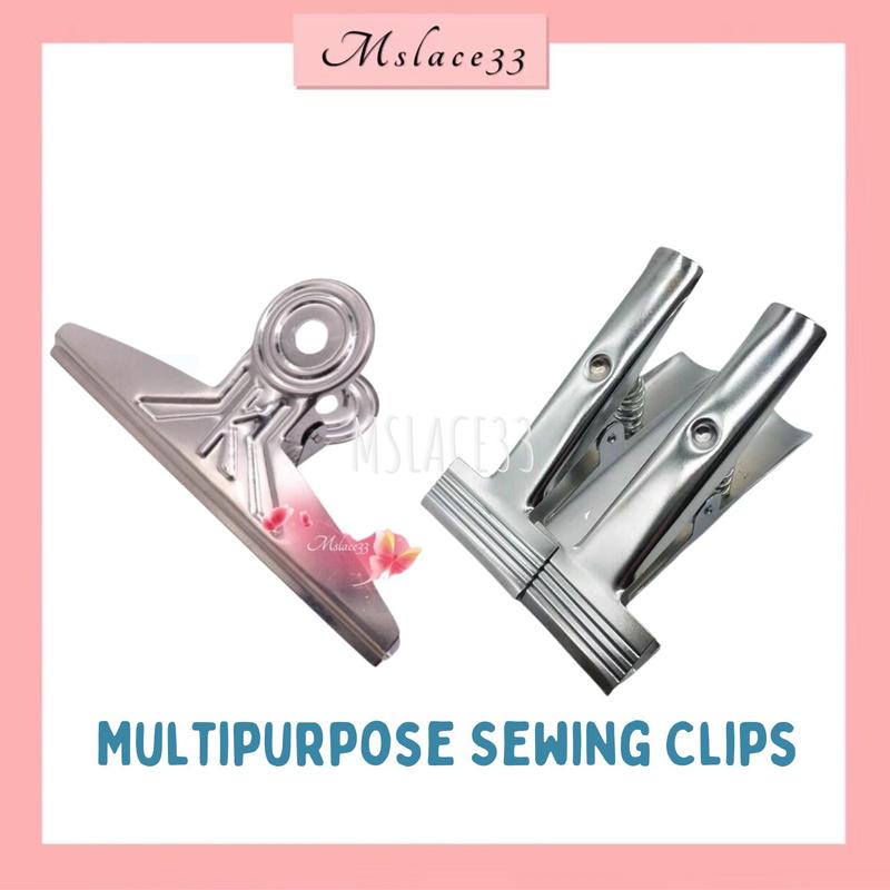 Multipurpose Sewing Clips/ Sewing Binding/ Klip Kain Besar/Clip ...