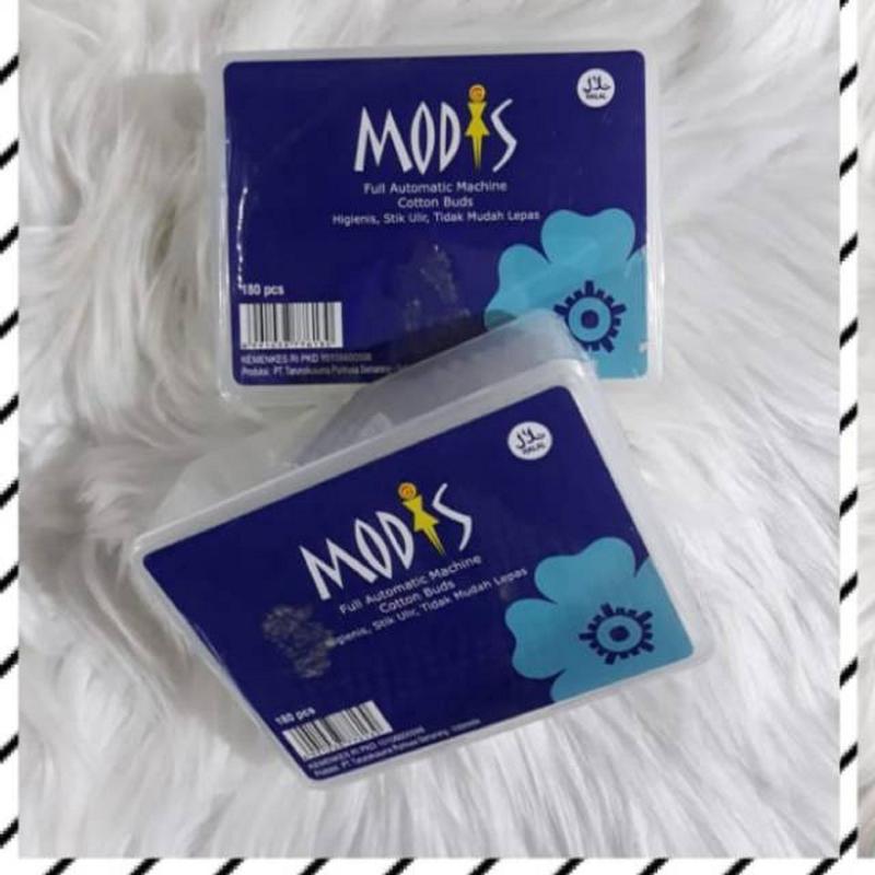 Cutton Buds Modis isi 180pcs Kemasan Box Flip Top - Shop | Tokopedia