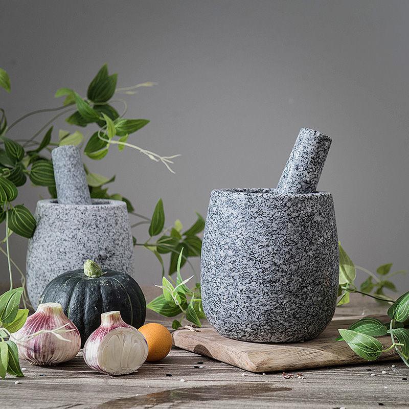 Pestle Mortar Bawang Putih, Lesung Batu Marmar, Pengisar Granit ...