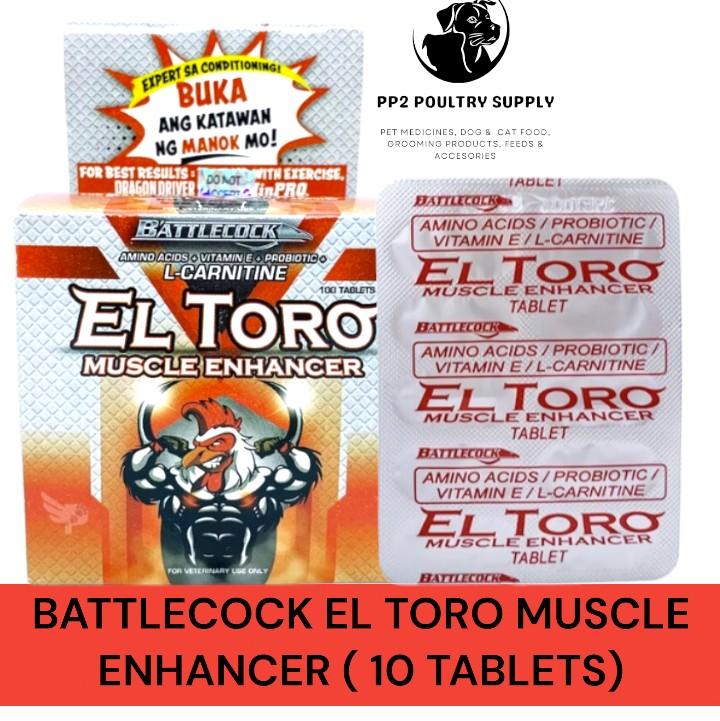 EL TORO MUSCLE ENHANCER FOR FIGHTING COCK ( 10 TABLETS) - TikTok Shop ...