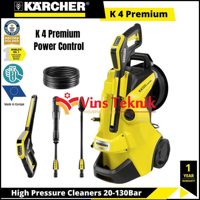 Jual KARCHER K 4 Premium Power Control *EU High Pressure Cleaner Jet ...