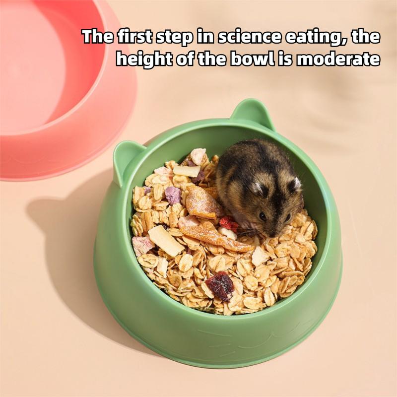Large Hamster Food Bowl Anti-Splash Special Food Box Golden Hamster ...