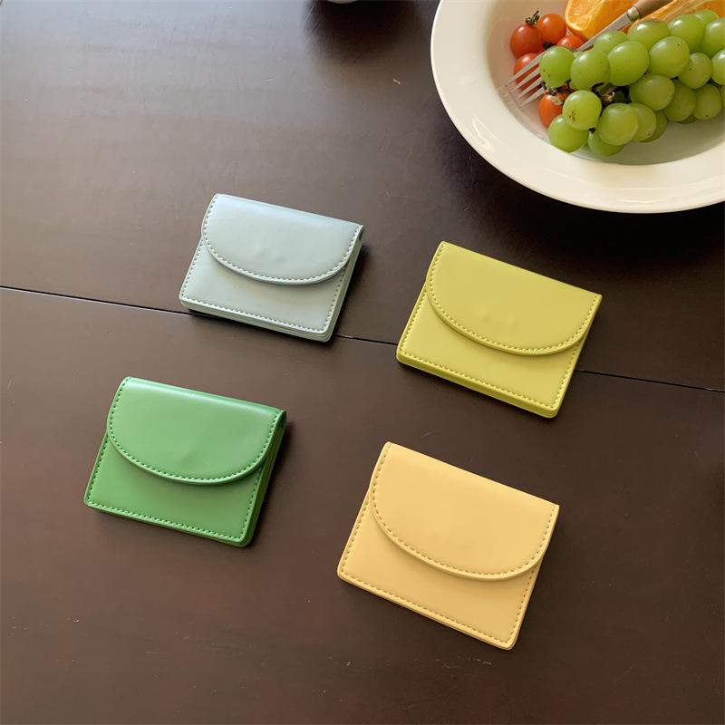 Jolex New Women Simple Solid Color Purse Ins Compact Portabl - TikTok ...