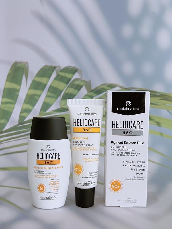 Kem chống nắng Heliocare 360, Kcn Helio Pigment, Water Gel, Mineral ...