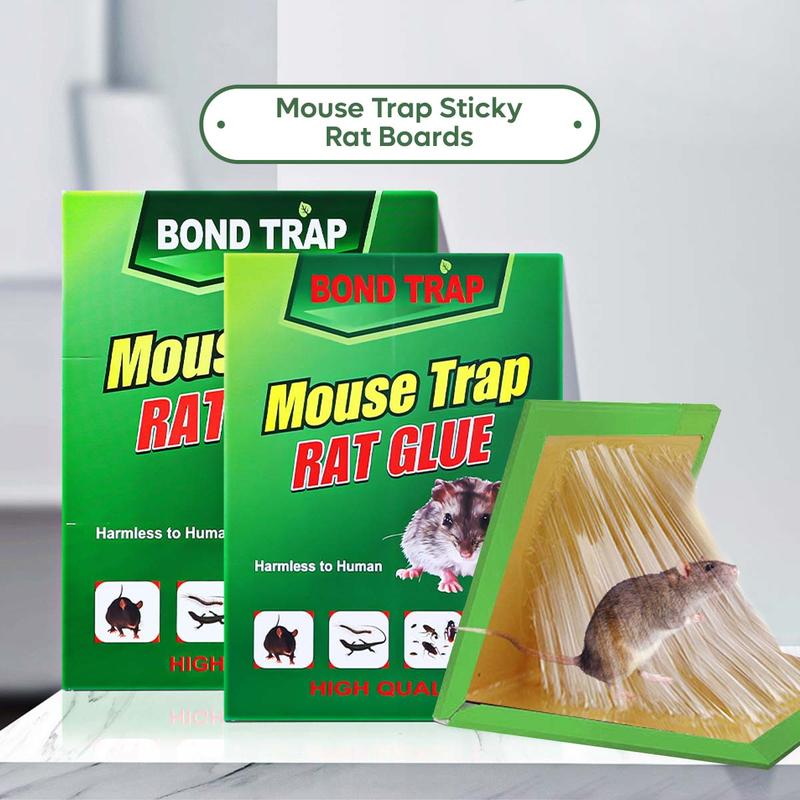 Mouse Trap Sticky Rat Boards Glue Rat Mice Mouse Catcher Pes - TikTok ...