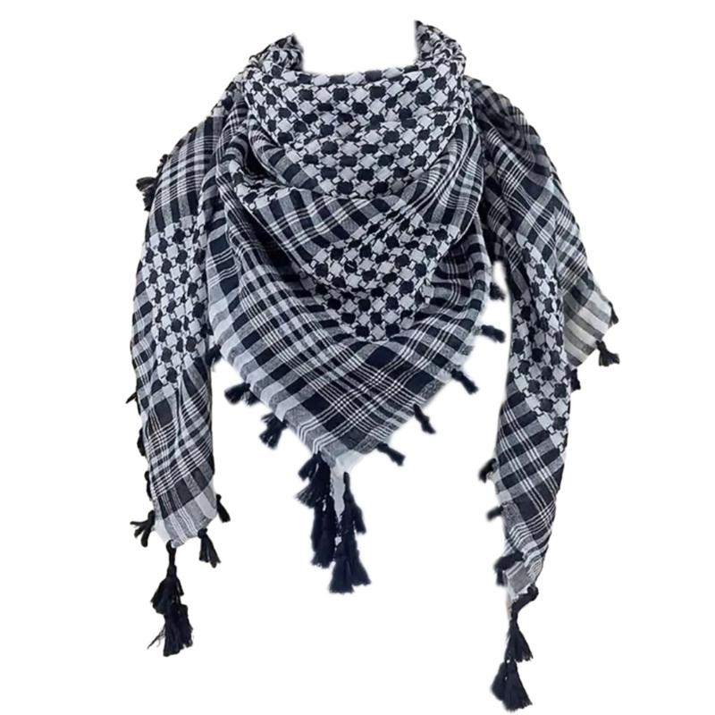HEHU Breathable Shemagh Tacticals Desert Scarf Wrap Winter Shawl ...