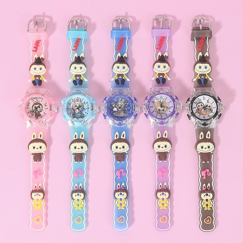LABUBU Kids Watch Jam Tangan Kanak-kanak Berkilau, LABUBU 3D - TikTok ...