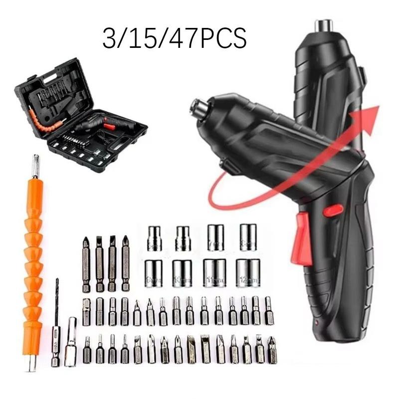 3/15/47PCS Mini Power Tools Set 3.6v Electric Screwdriver Ki - TikTok ...