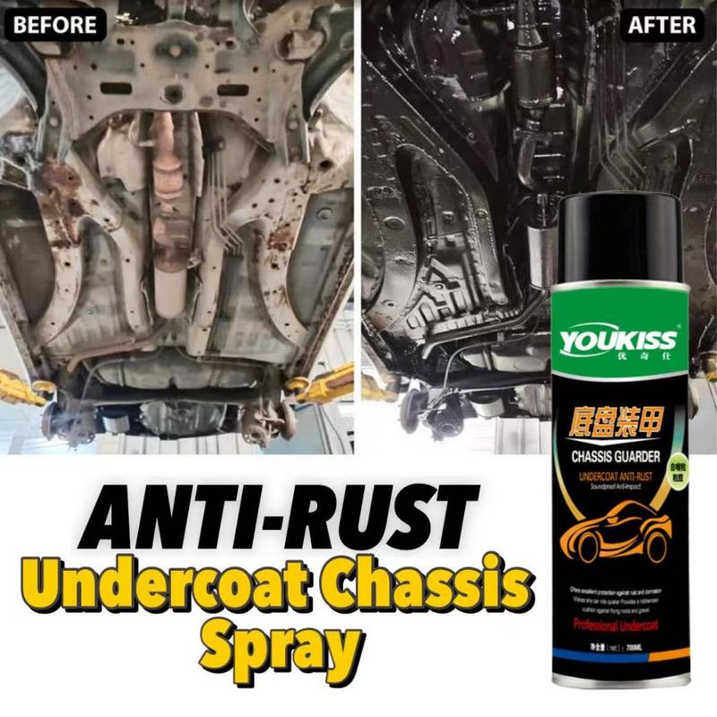 700ML YOUKISS Car Undercoat Chassis Spray Anti Rust Heavy Duty - TikTok ...
