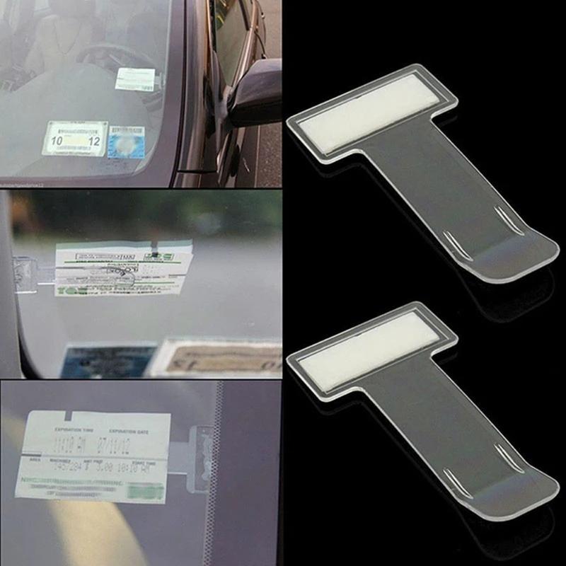 New Plastic Ticket Permit Holder Windscreen Window Kit Card Holder ...
