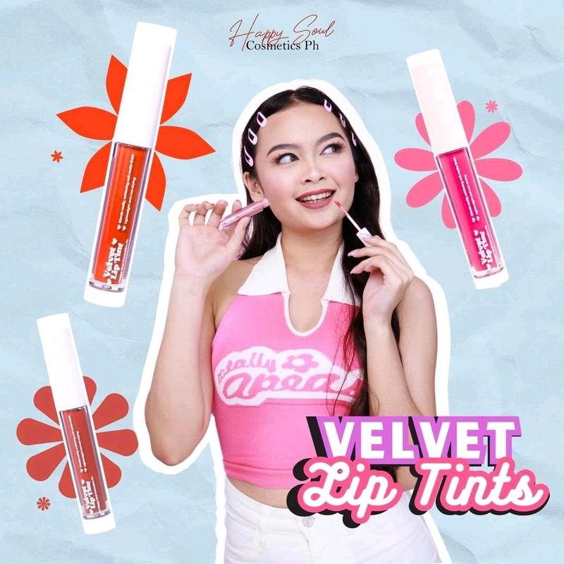 Velvet Super matte Lip Tint by Happy soul cosmetics ph Velve - TikTok ...