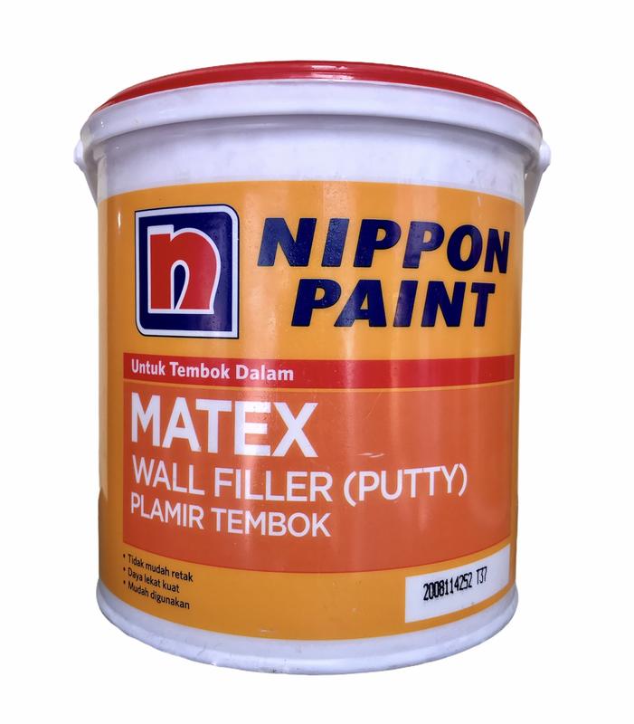 Plamir Tembok Nippon Paint Matex - Plamur Matex 4 kg - Shop | Tokopedia