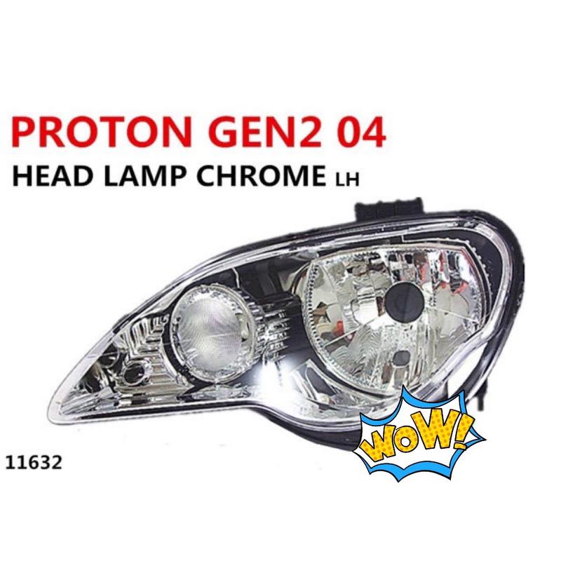 Proton Gen2 Gen 2 2004 04 Headlamp CHrome // Persona Head Lamp - TikTok ...