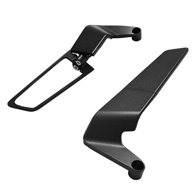 Motorcycle Mirrors Winglets Mirror Kits To Rotate Adjustable - TikTok ...