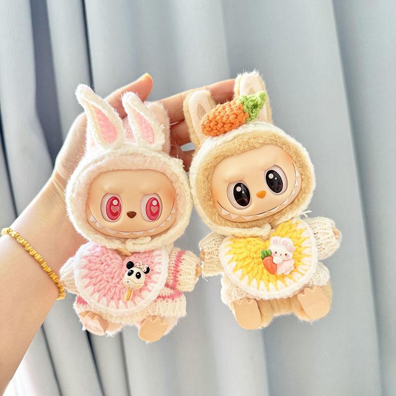 Original labubu clothing, hand-knitted labubu clothing, suitable ...