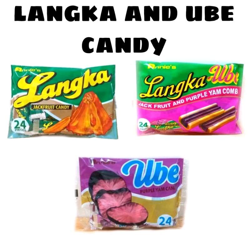 ube and langka candy 24 pcs. per pack. batang 90's candy. yema - TikTok ...