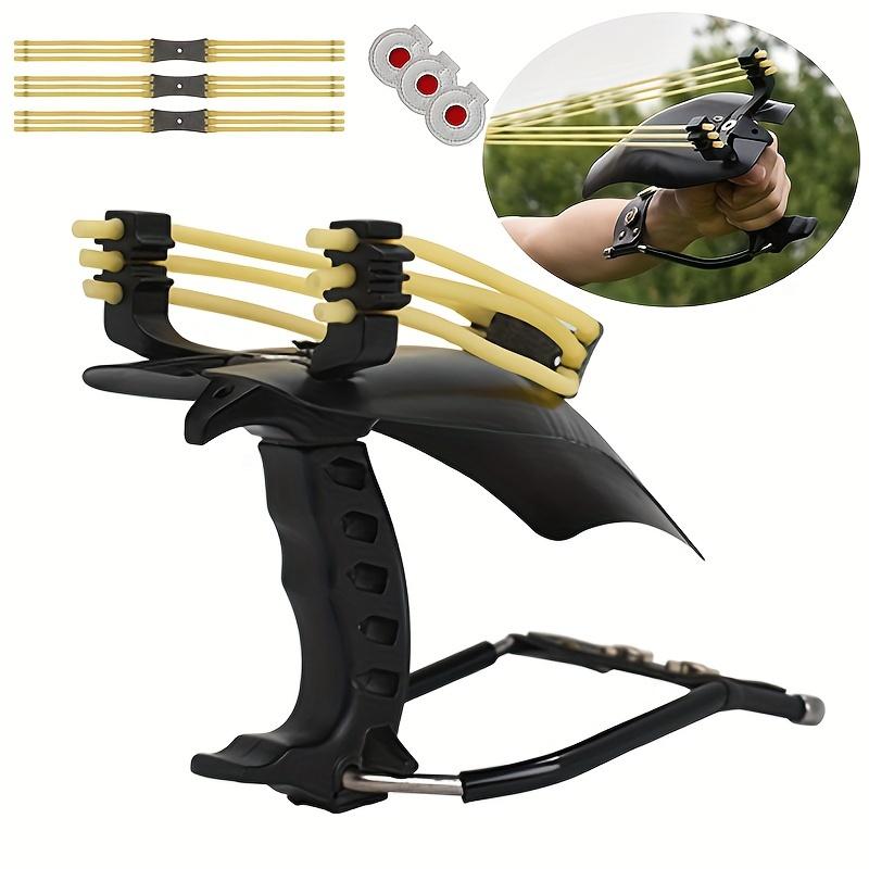 High Power Metal Slingshot Outdoor Hunting Use Foldable Slingshot and ...