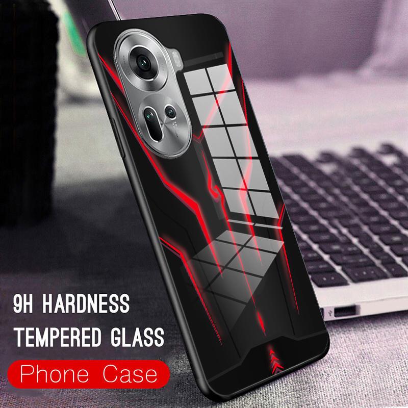 Generic Phone Case for OPPO RENO 11 PRO Anti-scratch Anti-fall Glass ...