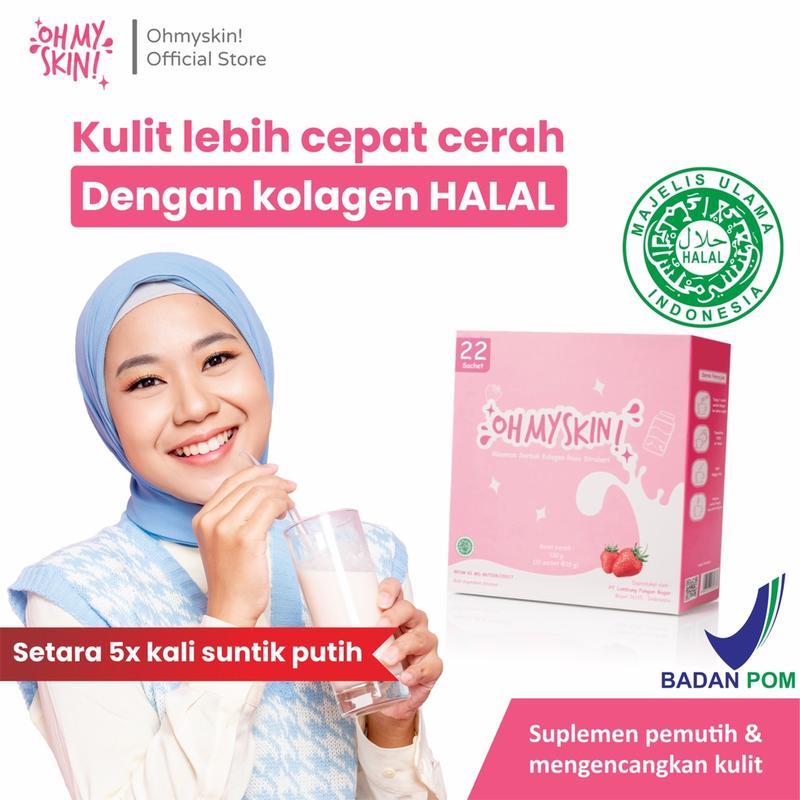 Oh My Skin Collagen Beauty Drink | Minuman Serbuk Collagen - Shop ...