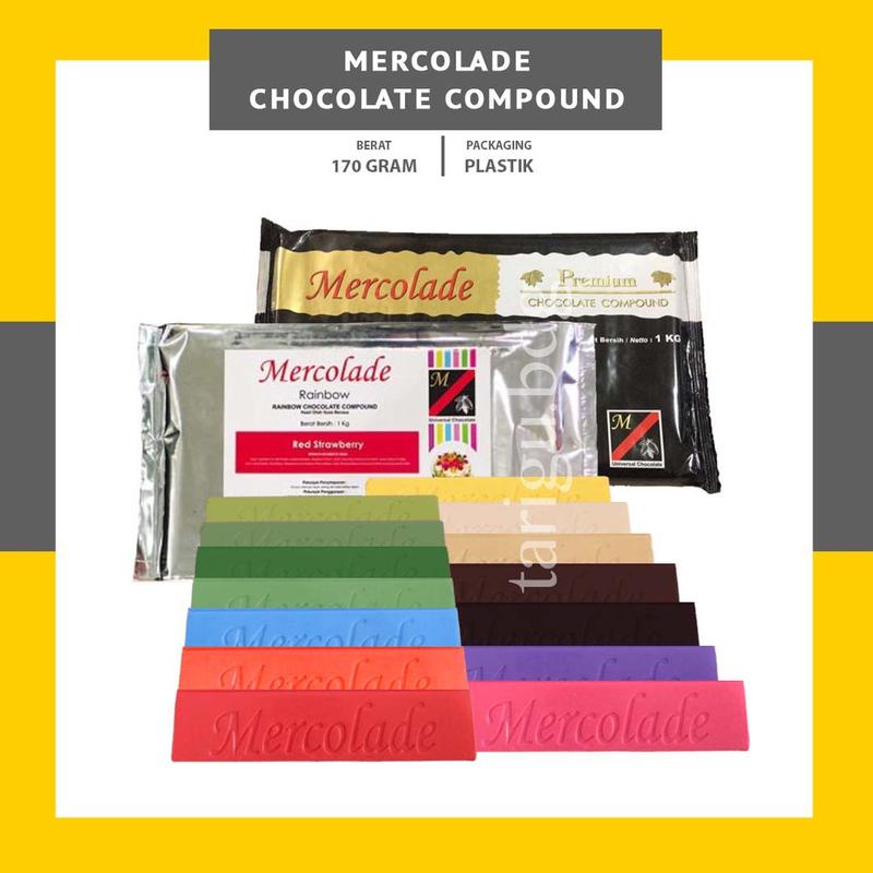 MERCOLADE COKLAT BATANG - COKLAT WARNA RASA - COKLAT BLOK - CHOCOLATE ...