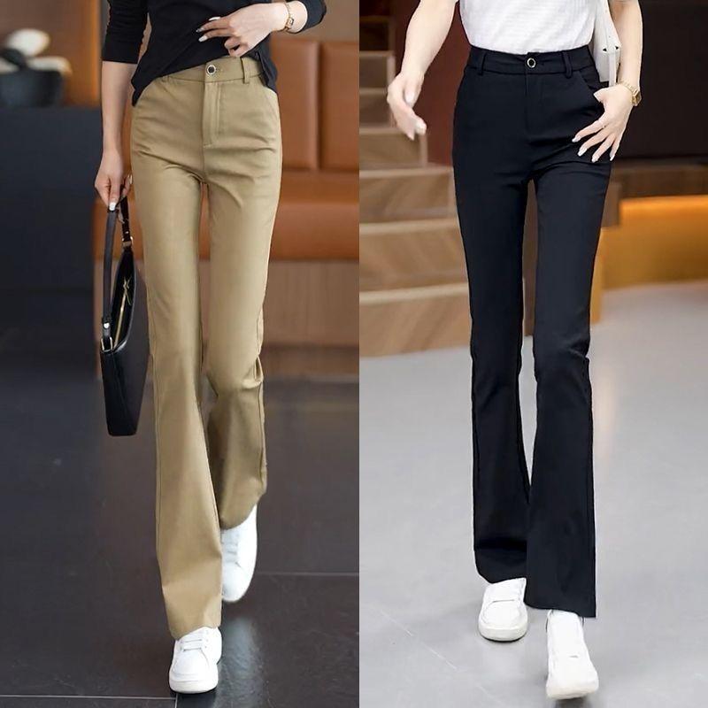 Seluar Bootcut, Seluar Langsing Wanita, Seluar Wanita Kasual - TikTok ...