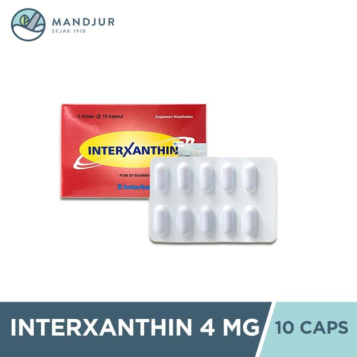 Jual Interxanthin 4 mg 10 Kapsul - Suplemen Daya Tahan Tubuh - Jakarta ...