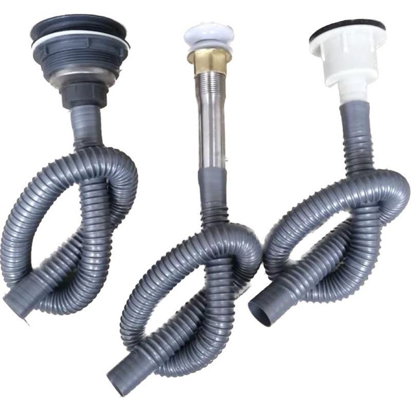 Kitchen sewer pipe Wash basin sink drain pipe fittings Singl - TikTok ...