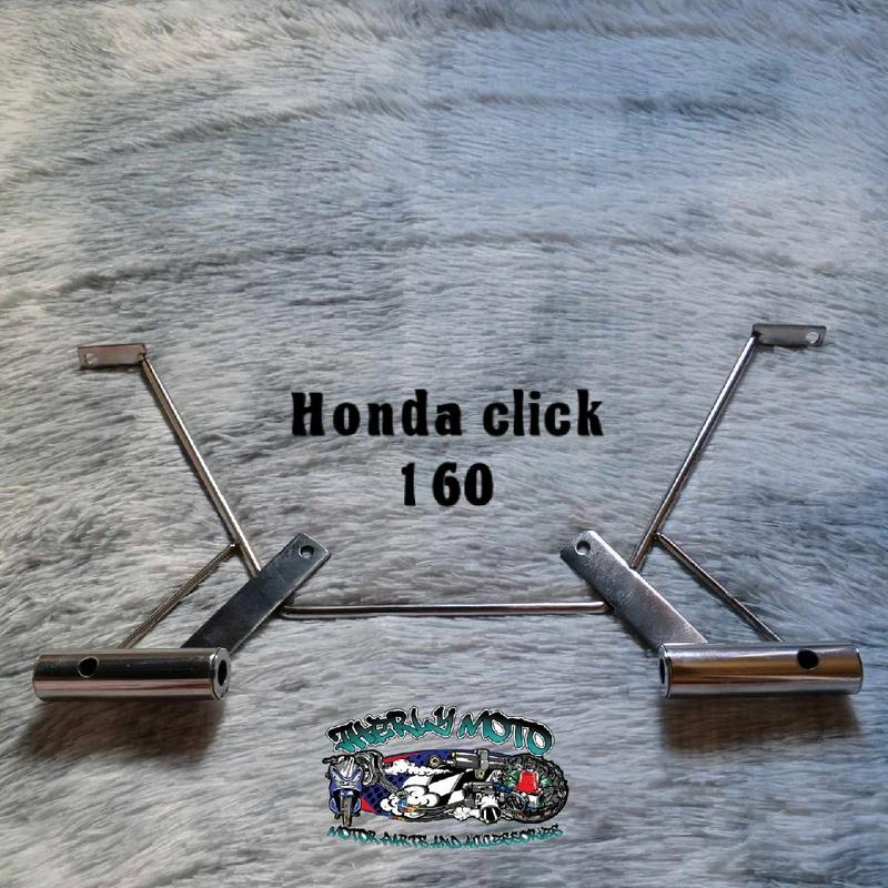 Honda Click 160 MDL BRACKET 304stainless (inner & outer) - TikTok Shop ...