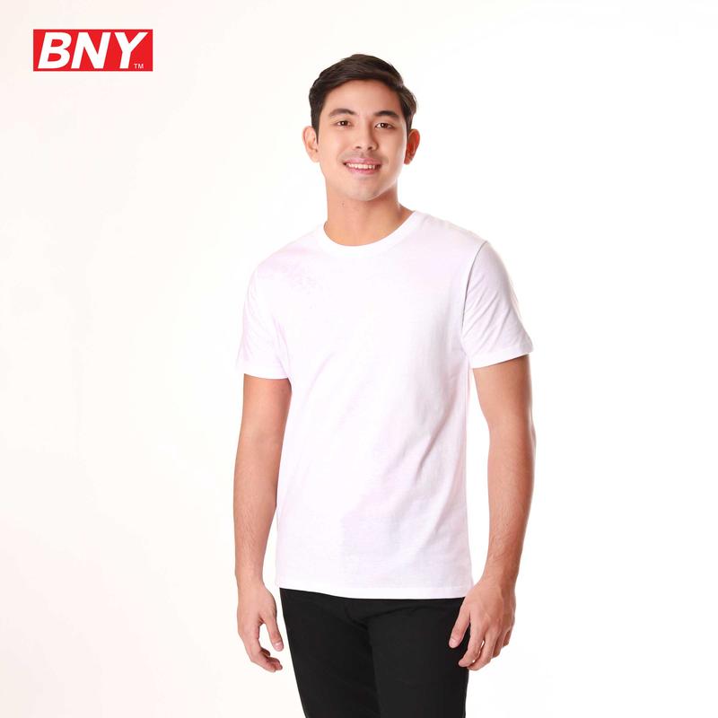 BNY MEN'S BASIC ROUND NECK T-SHIRT (003) Menswear Top - TikTok Shop ...
