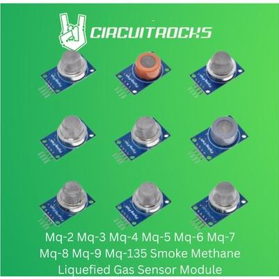 Circuitrocks Mq-2 Mq-3 Mq-4 Mq-5 Mq-6 Mq-7 Mq-8 Mq-9 Mq-135 Smoke ...