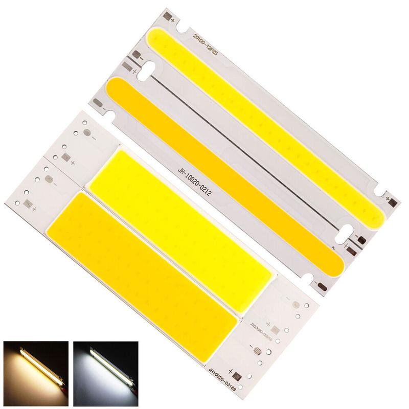 COB LED Chip On Board 6V 12V 120 * 20mm Chip 10W Square Ultr - TikTok ...