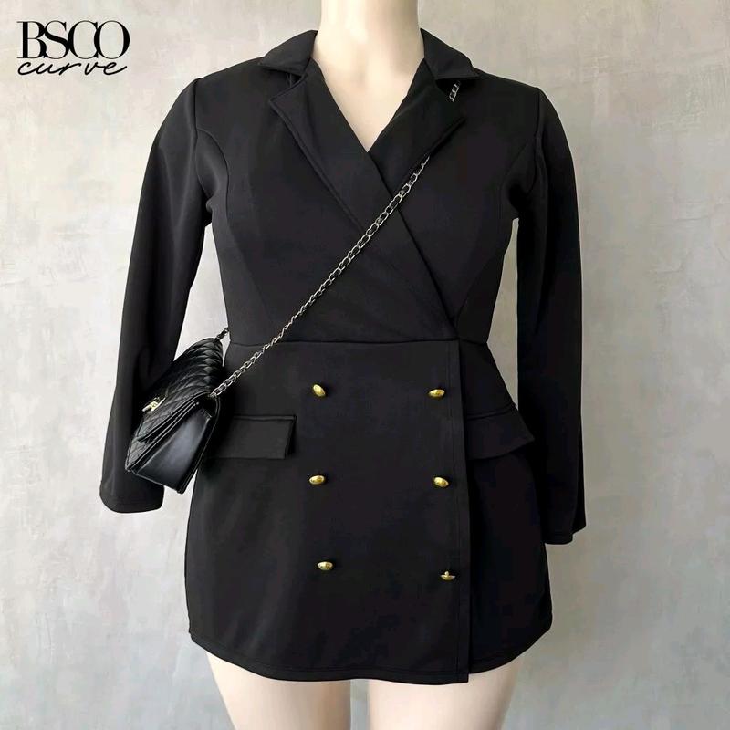 BSCO Curve Rebecca Romper | 5XL-6XL️️️ | Plain - TikTok Shop Philippines
