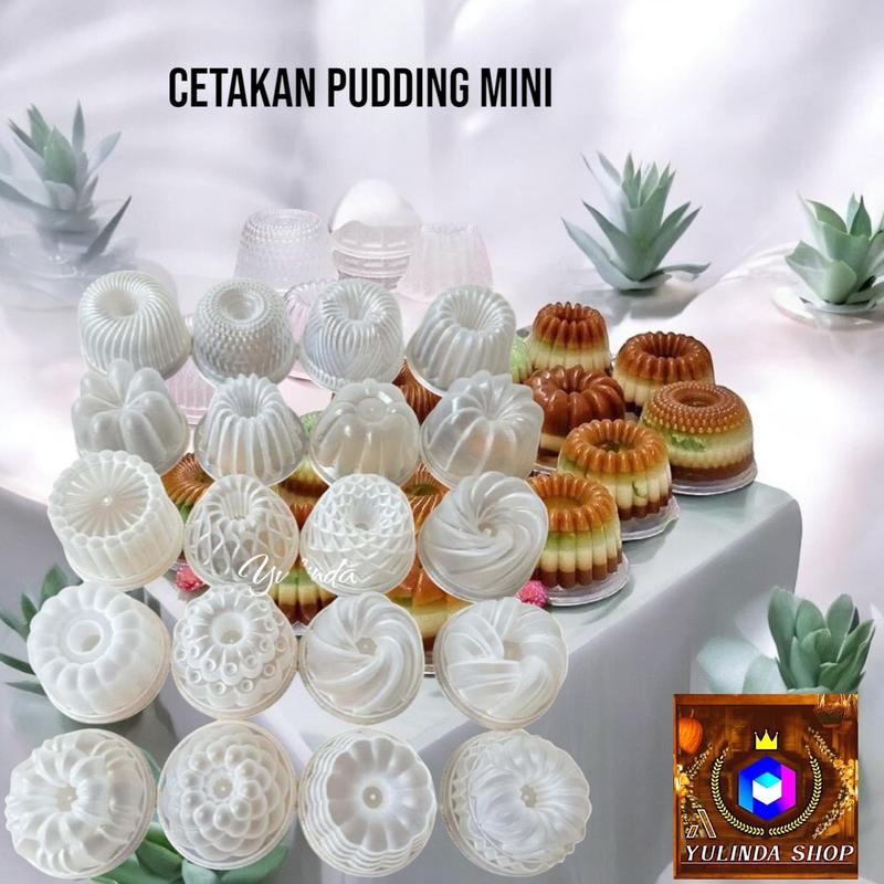 Puding Mini 14pcs Bisa MIX | Loyang Puding Agar Ager Jelly Pudding ...