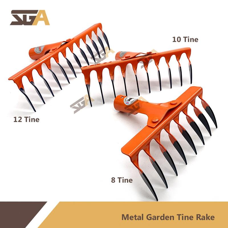 Holland Bull 8 Tine / 10 Tine / 12 Tine Rake, Metal Tine Twist - TikTok ...