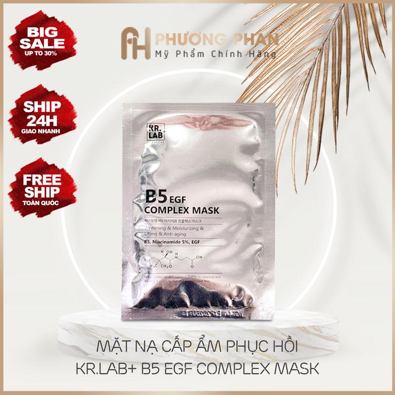 Mặt nạ cấp ẩm phục hồi Kr.Lab+ B5 EGF Complex Mask - dưỡng d - TikTok ...