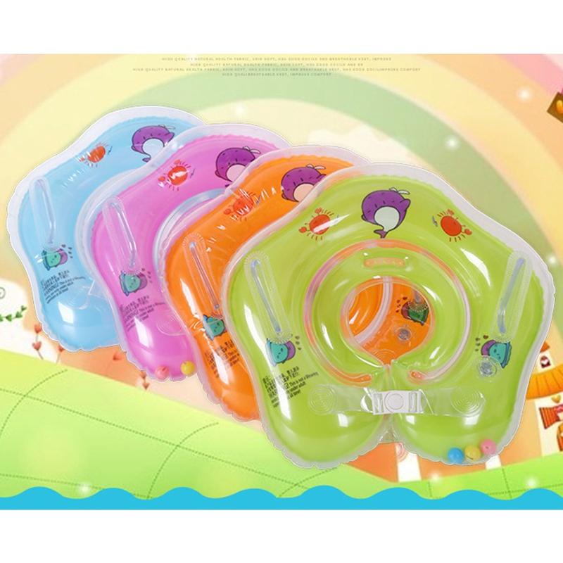 【SalesWithJoy】Baby Inflatable Float Neck Swimming Ring Baby Swim Float ...