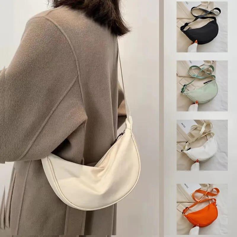Tas dada Hobo kasual nilon Fashion tas selempang tas Crossbody untuk ...