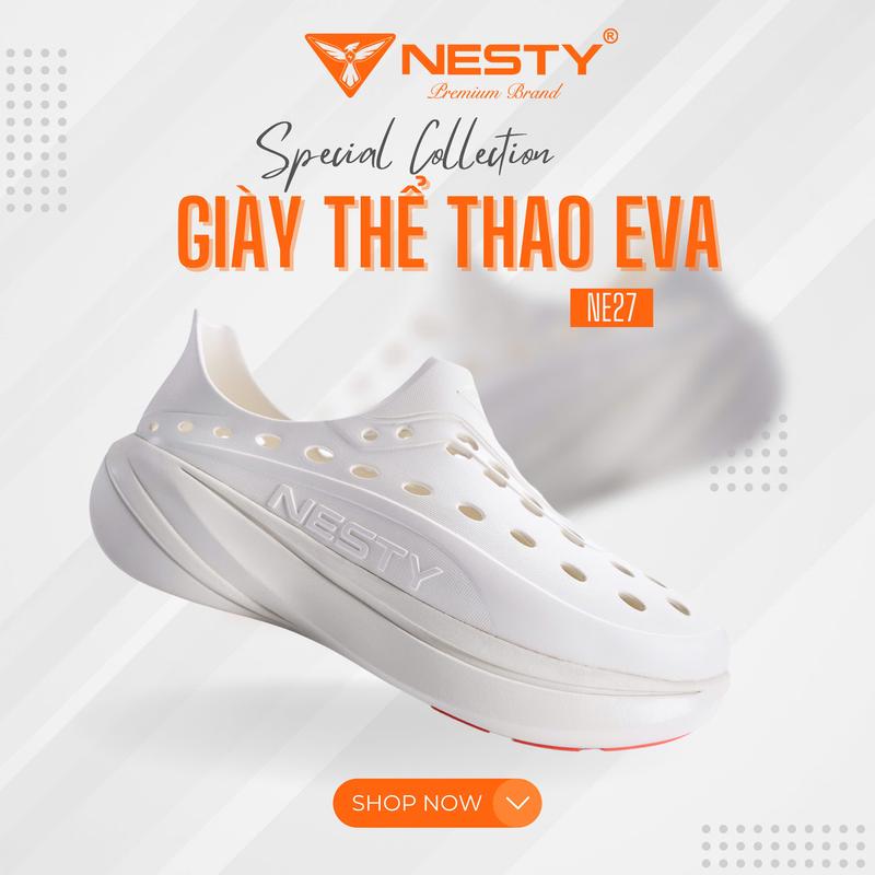 Giày Thể Thao Nesty Đúc Nguyên Khối, Chất Liệu Eva Siêu Nhẹ NE27 - TikTok Shop Vietnam