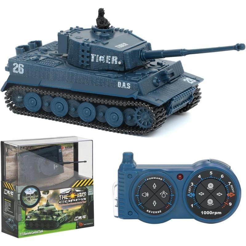 1:72 Mini RC Tank Car – 2.4GHz Remote Control Military Armored - TikTok ...