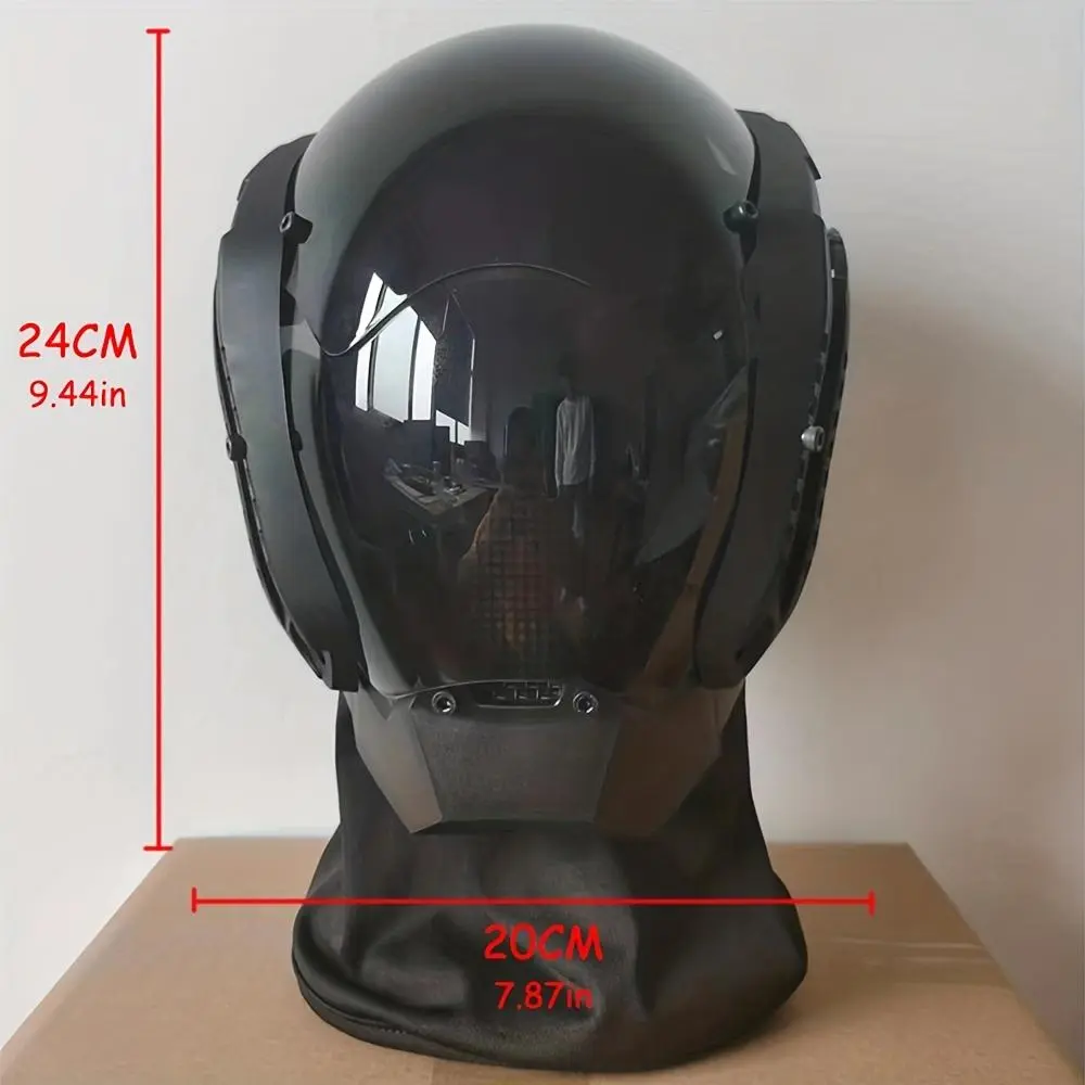 Spring Cool Role Play Face Mask, 1 Piece Futuristic Cool Helmet ...