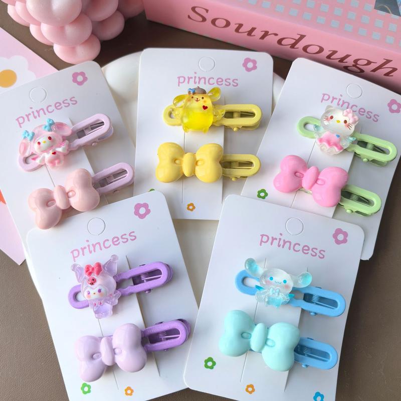 Klip Gelombang Sanrio, Klip Poni Sisi Dopamin Kanak-kanak Comel ...