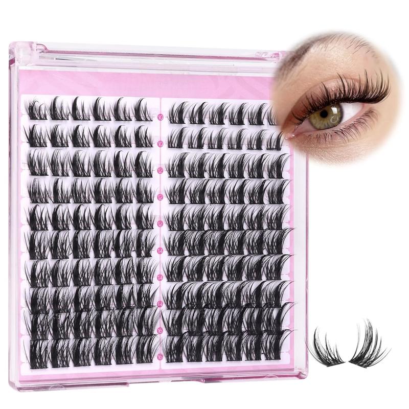 Natural Lash Clusters Spiky Eyelash Extensions Wispy Individual ...