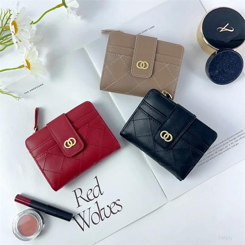 LAR OLGA Short Wallet | Unisex Fashion Purse | Aesthetic Korean ...