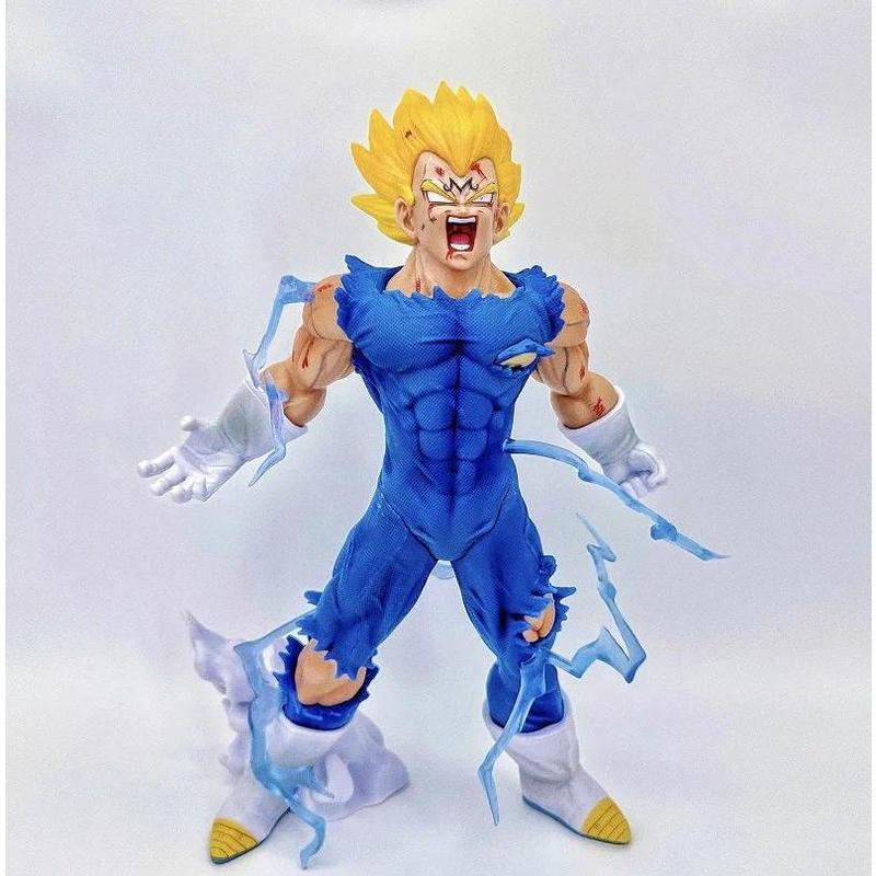 Dragon Ball Z Gk Vegeta Anime Self-destruct Majin Vegeta Figurine 27cm ...