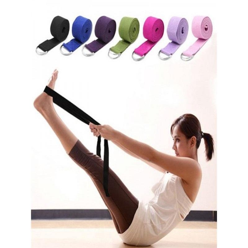 Tali Yoga, panjang 1m83x3.8cm Biru Merah Equipment Latihan - TikTok ...