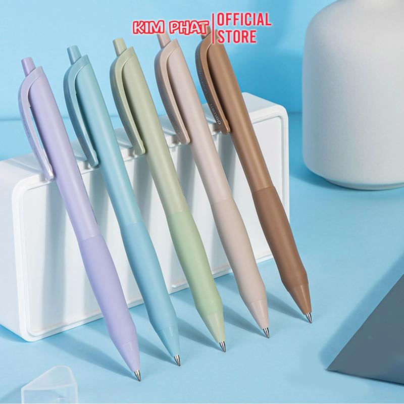 Bút bi nước mực Gel Deli S60-A5 - Mực đen - Ngòi 0.5mm - Có ruột ...