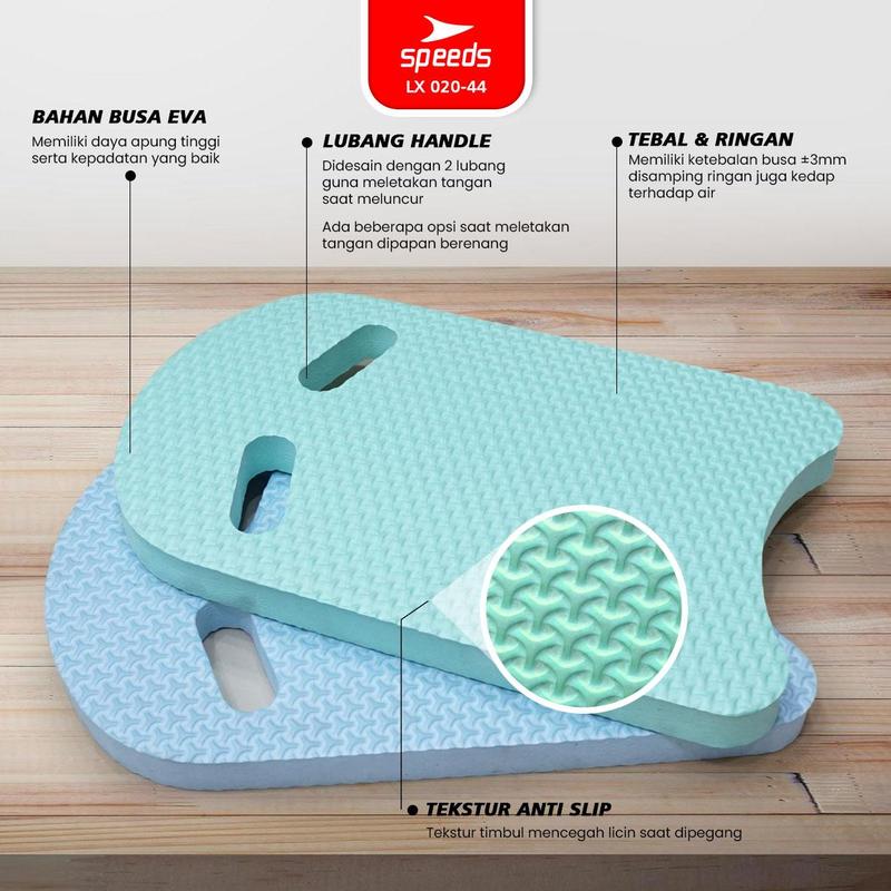 SPEEDS Swimming Board Kick Eva Board Papan Outdoor Pelampung Ringan ...