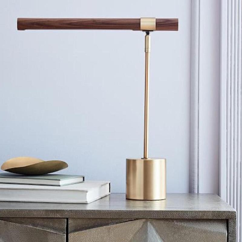 LED Desk Lamp Mid Century Eye Caring Modern Table Lamp Warm Light/3 ...