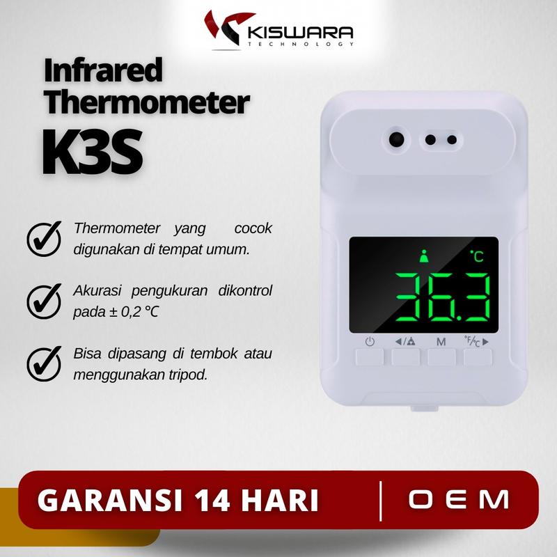 Thermometer dinding K3S Infrared - Shop | Tokopedia