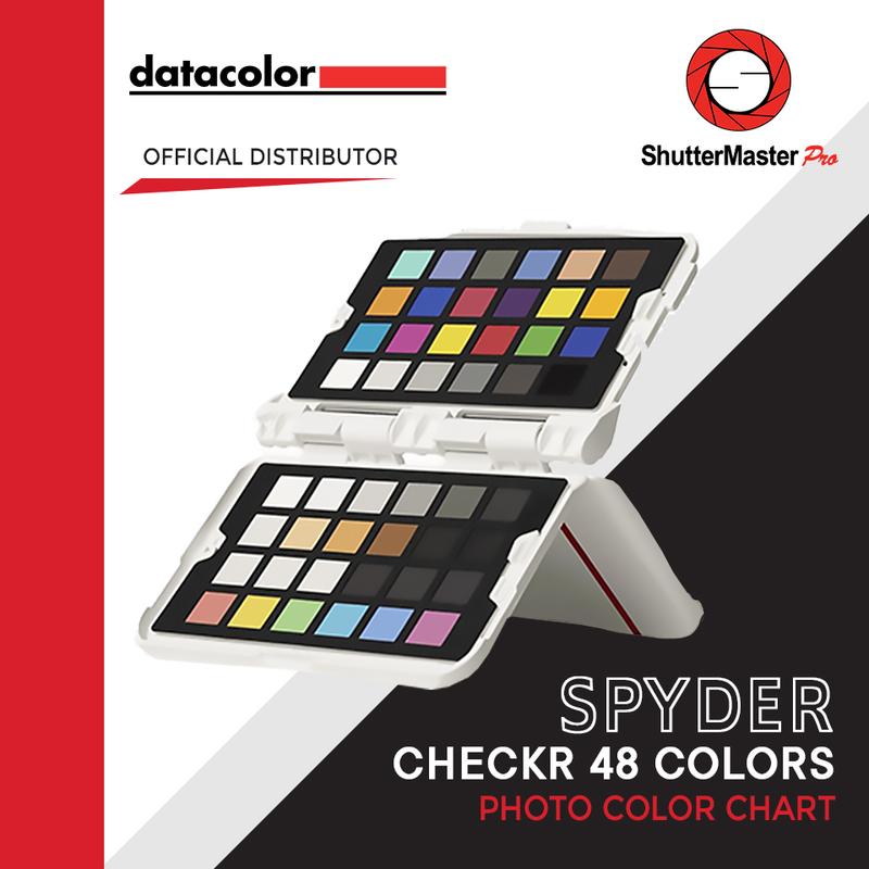 Datacolor Spyder Checkr Photo Color Chart (48 Colors) - TikTok Shop ...